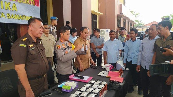 Polresta Samarinda Musnahkan 1.777 Gram Sabu, Hasil Pengungkapan 2 Kasus dengan 3 Tersangka ...