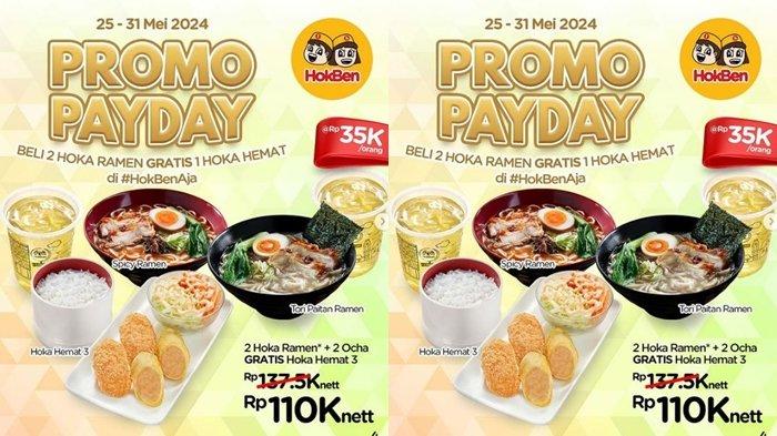 Katalog Promo Hokben Hari ini 29 Mei 2024, Khusus Drive Thru Makan Hemat hanya Rp 27.500 ...