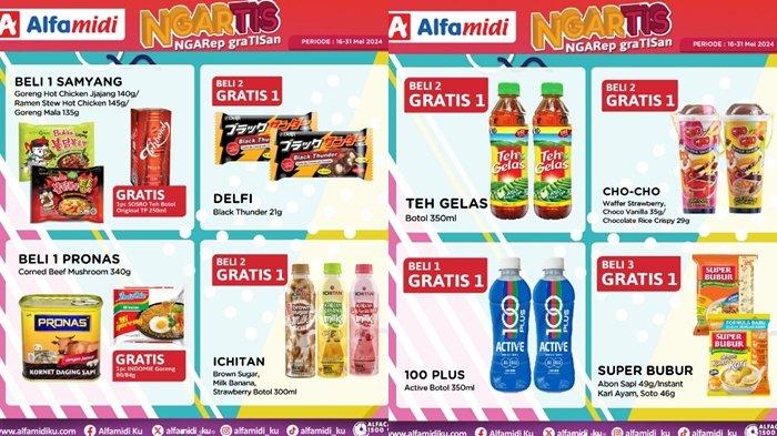 Katalog Promo Alfamidi Hari ini 31 Mei 2024, Minyak Goreng Sunco Bayar ...