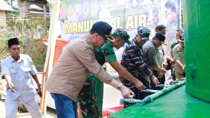 Berkat TMAB, Dusun Gunung Binaria di Kutim Dapatkan Air Bersih - Tribunkaltim.co