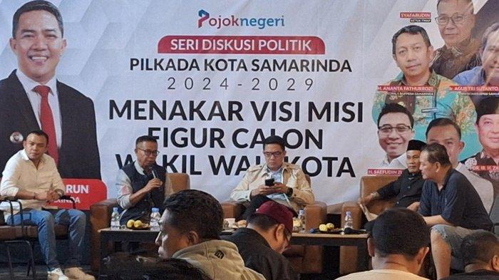 Agus Tri, Syaparudin, dan Uji Hardana Tawarkan Gagasan ke Andi Harun saat Dialog Pilkada ...