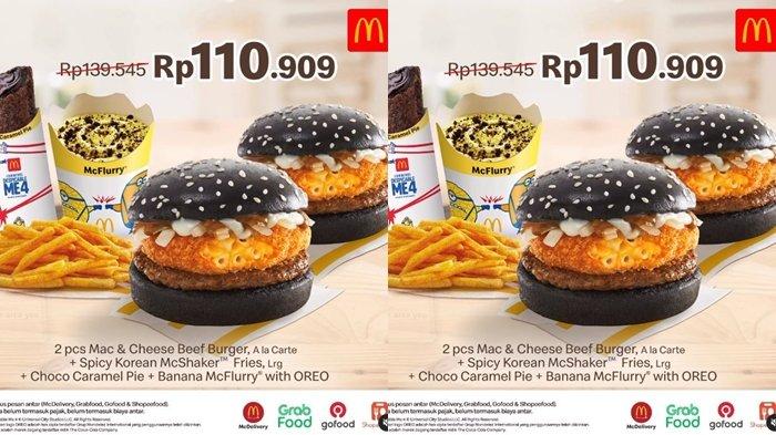Katalog Promo McD Hari ini 12 Juni 2024, Dapatkan 2 Burger, Kentang, Pie, Banana McFlurry Rp 110 ...