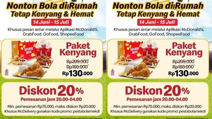 Katalog Promo McD Hari ini 15 Juni 2024, Makan Kenyang Bersama Keluarga ...