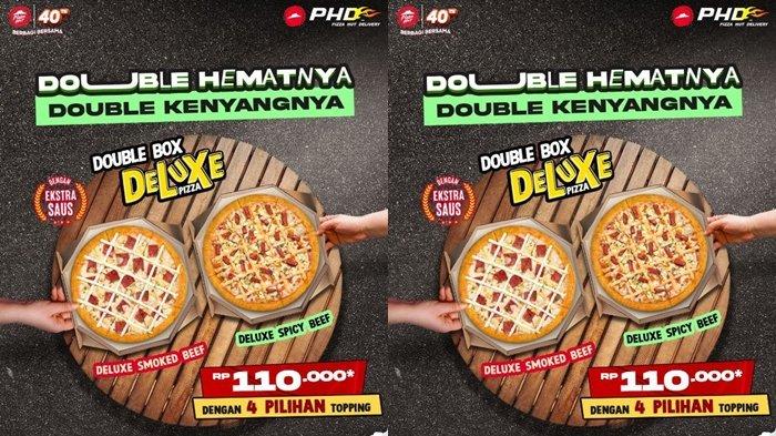 Katalog Promo Pizza Hut Hari ini 15 Juni 2024, Double Box Deluxe Pizza ...