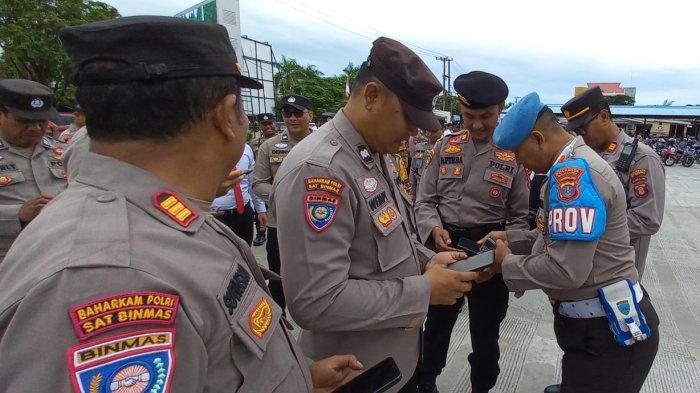 Cegah Judi Online, Kapolresta Balikpapan Sidak HP Anggota - Tribunkaltim.co