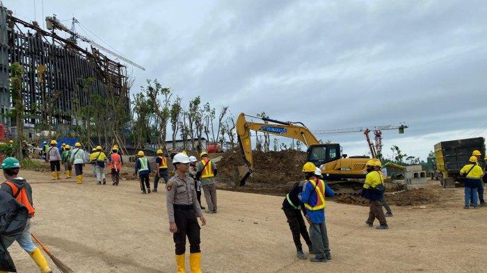 Satgas Operasi Nusantara Mahakam Patroli Jaga Kamtibmas Pembangunan
