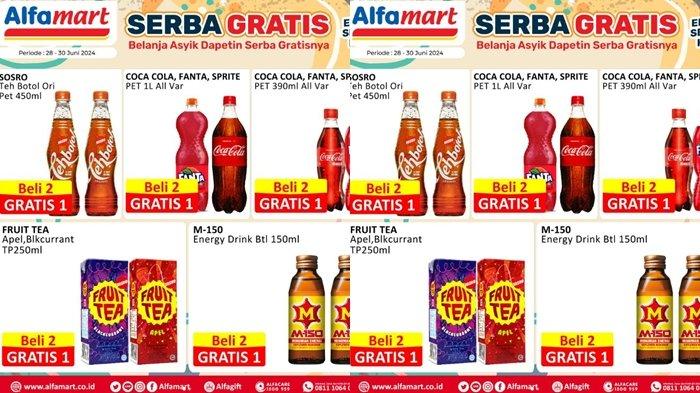 Katalog Promo Alfamart Hari ini 29 Juni 2024, Minuman Soda hingga Teh ...