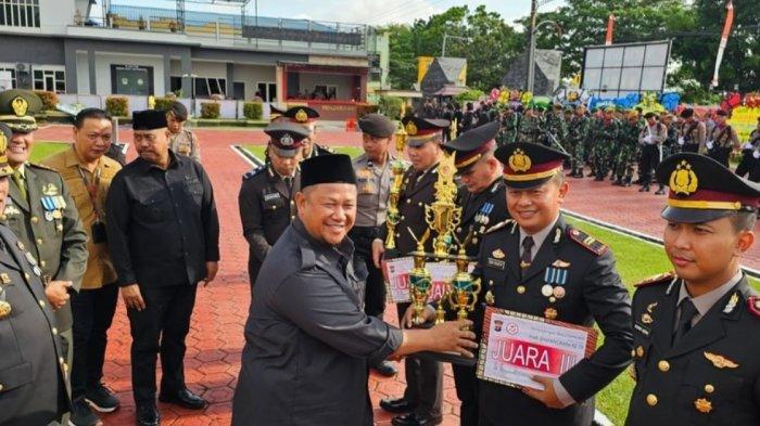 HUT ke-78 Bhayangkara, Ketua DPRD Kukar Abdul Rasid Apresiasi Kinerja Polri - Tribunkaltim.co