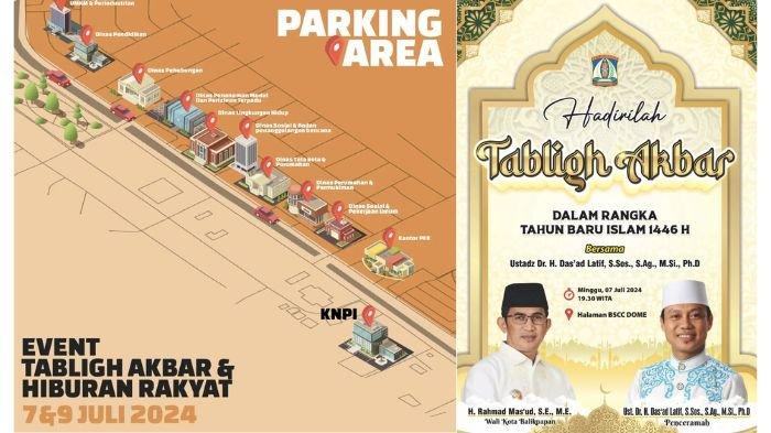 Pemkot Balikpapan Adakan Tabligh Akbar dan Hiburan Rakyat 7 & 9 Juli, Sambut Tahun Baru Islam ...