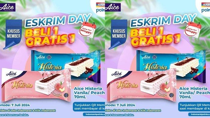 Katalog Promo Indomaret Hari ini 7 Juli 2024, Khusus Member Es Krim ...
