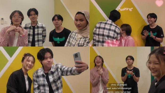 Ajakan Foto Bareng Misellia Bikin Peserta Clash of Champions Salting, Sandy Minta Pose Love Sign ...