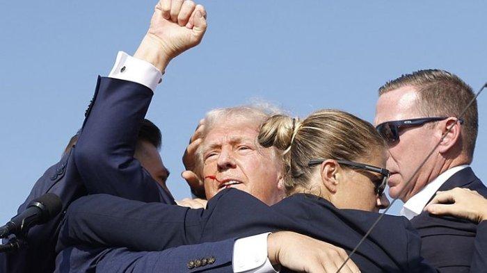 6 Fakta Donald Trump Ditembak Saat Kampanye Pilpres AS, Kronologi ...