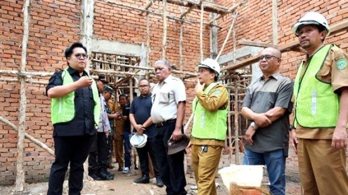 Progres Pembangunan Fasilitas Gedung Rawat Inap Puskesmas Sangasanga Kukar Capai 51 Persen ...