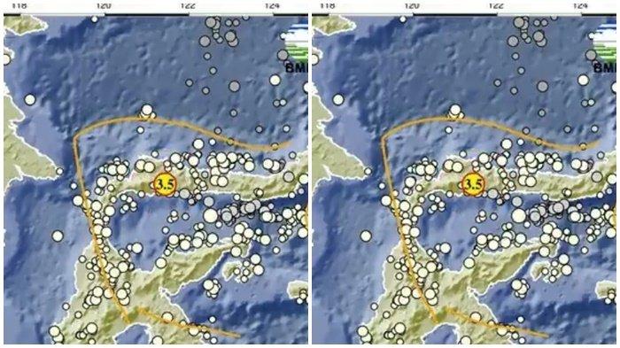 Info BMKG Gempa Hari Ini di Kabupaten Boul, Pusat Gempa Terkini 2 Menit ...