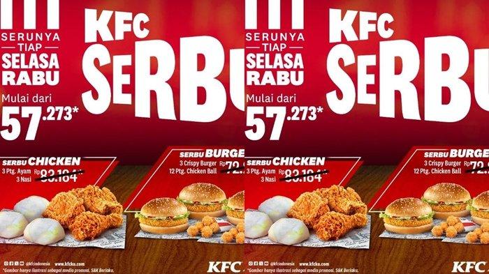 Katalog Promo KFC Hari ini 7 Agustus 2024, Makan Kenyang Bertiga hanya ...
