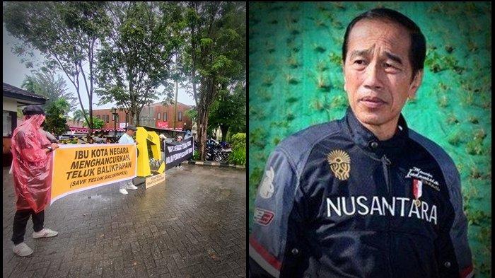 Sederet Tuntutan Jatam Kaltim Saat Demo di Kantor Otorita IKN Nusantara ...