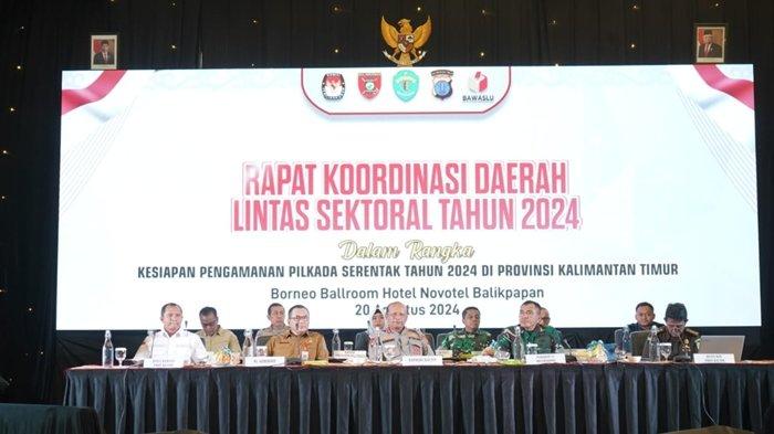 Rapat Koordinasi Lintas Sektoral di Balikpapan, Siap Amankan Pilkada Serentak di Kaltim 2024 ...
