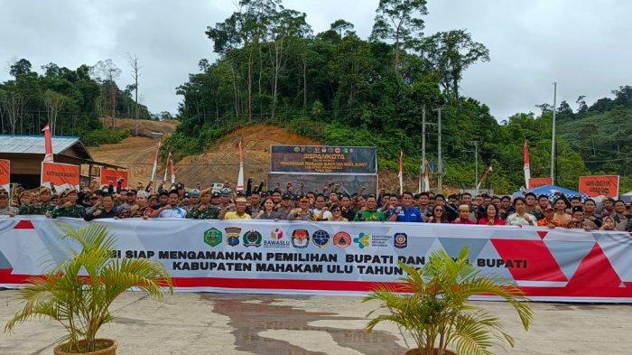 Amankan Pilkada 2024, Polres Mahulu Gelar Latihan Sispamkota - Tribunkaltim.co