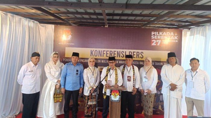 Daftar ke KPU Balikpapan, Paslon Rahmad - Bagus Didampingi Gus Muwafiq, Targetkan Menang 75 ...