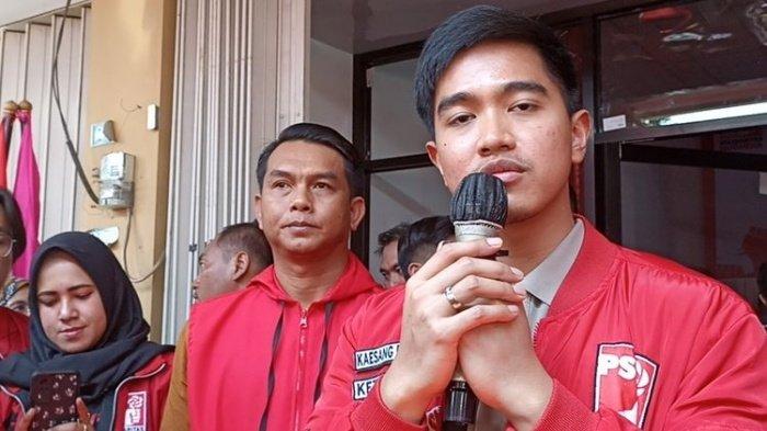 Akhirnya Kaesang Muncul di Kantor PSI, Respons Anak Jokowi saat Ditanya Dugaan Gunakan Jet ...