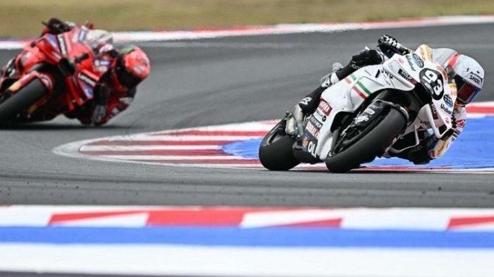 Hasil MotoGP San Marino 2024, Marc Marquez Salip Francesco Bagnaia yang Start dari Posisi ...