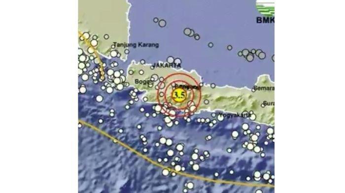Viral Gempa Lagi Magnitudo 3.5, Pusat Gempa 2 Menit Lalu di Garut Jabar, Cek Info BMKG ...