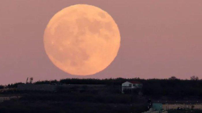 Malam Ini 17 Oktober, Terjadi Fenomena Supermoon 'Hunters Moon' 18.26 WIB, Terbesar Tahun 2024 ...