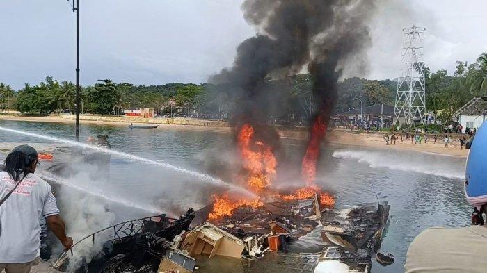 Daftar 2 Korban Meninggal dalam Kebakaran Speedboat Cagub Malut di ...