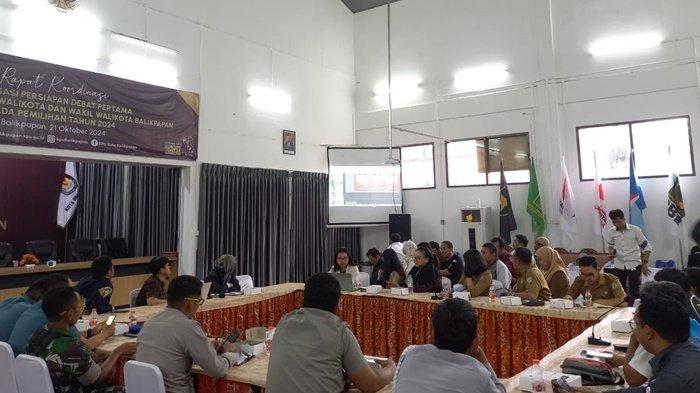 KPU Balikpapan Gelar Rakor Finalisasi Persiapan Debat Pertama Pilkada 2024, Dibagi 6 Segmen ...