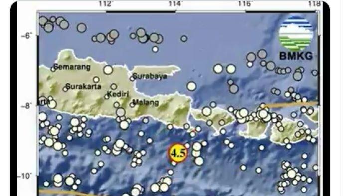 Barusan! Info BMKG Gempa Jember-Jakarta Hari Ini 2024, Pusat Gempa Terkini 2 Menit yang Lalu ...