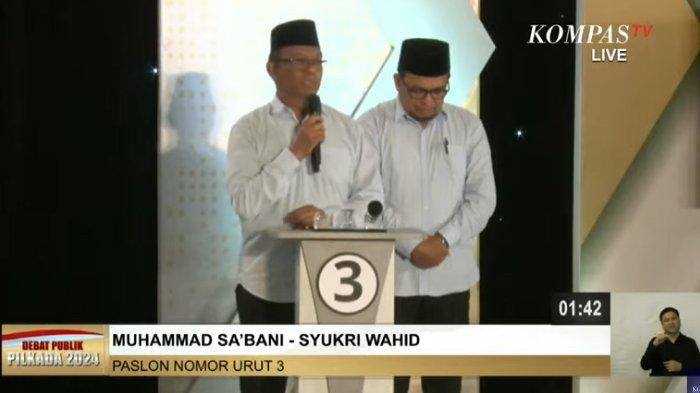Debat Pilkada Balikpapan 2024, Muhammad Sa'bani Janji Berantas Praktik Korupsi - Tribunkaltim.co