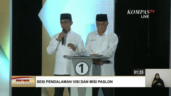 Debat Pilkada Balikpapan 2024, Rahmad: Debat Tidak Saling Serang, Kita Santai Saja - Tribunkaltim.co