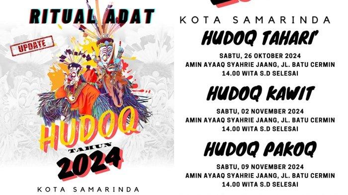 3 Ritual Adat Hudoq 2024 di Samarinda, Digelar Selama Tiga Pekan ...