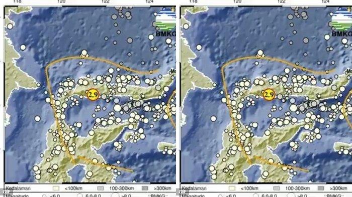 Gempa Baru Saja Magnitudo 2.9, Pusat Gempa 2 Menit yang Lalu di Buol Sulawesi Tengah, Cek Info ...