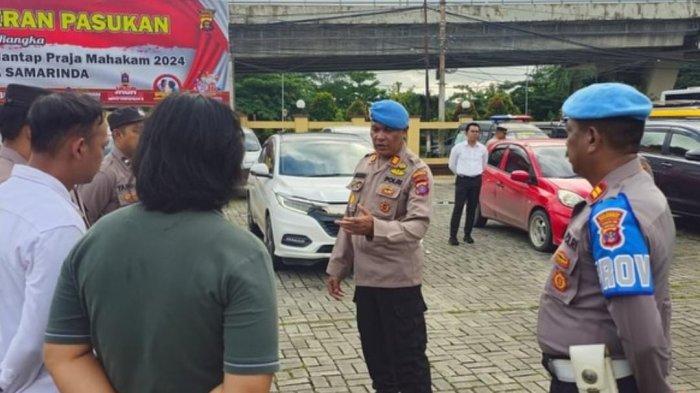 Polresta Samarinda Cek HP untuk Cegah Judol Bagi Personel - Tribunkaltim.co