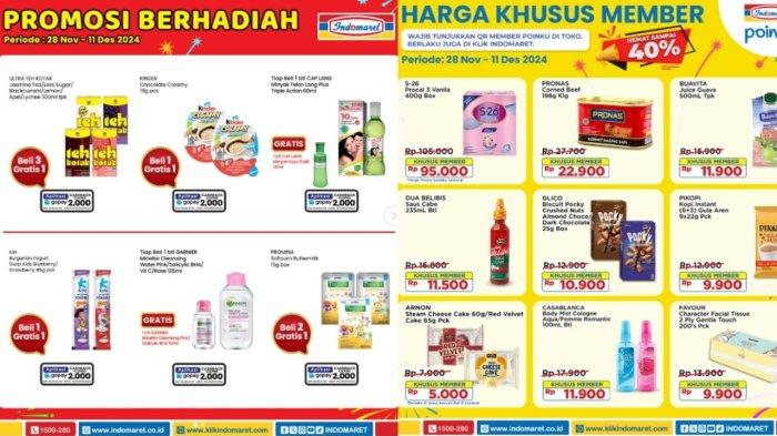Katalog Promo Indomaret Hari Ini 8 Desember 2024, Beli 2 Promina ...