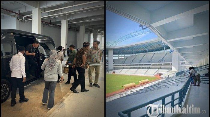 BREAKING NEWS: 38 Gubernur Mulai Berdatangan di Stadion Batakan Balikpapan, Tunggu Bus ke IKN ...
