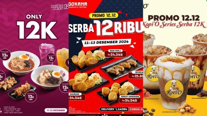 18 Daftar Promo Makanan Tanggal 13-15 Desember 2024, Serbu Paket Double ...
