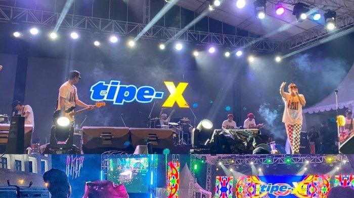 Puncak HUT ke-11 Mahulu Kaltim, Band Tipe-X Curi Hati Ribuan Warga ...