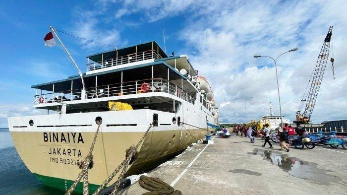 Berikut Jadwal Kapal Pelni KM Binaiya Bulan Maret dan April dan Harga Tiket Dari Bontang ...