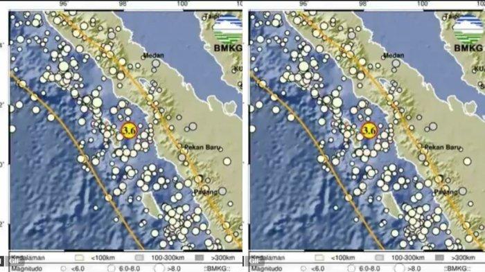 Gempa Hari Ini Guncang Nias Sumatera Utara, Magnitudo 3.6, Cek Info BMKG - Tribunkaltim.co