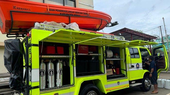 Perkuat Penanggulangan Bencana, BPBD Berau Terima 3 Armada Tambahan - Tribunkaltim.co