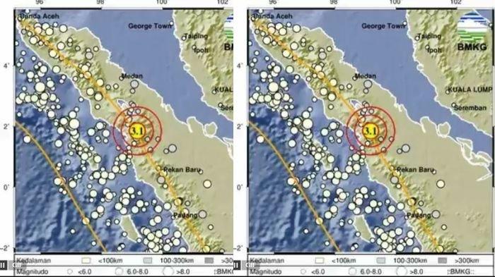 Gempa Baru Saja! Pusat Gempa 3.1 di Tapanuli Utara Sumatera Utara, Simak Info BMKG Terkini ...