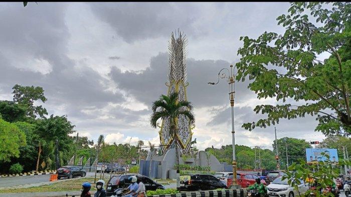 Penampakan Tugu Madinatul Iman, Landmark Baru Balikpapan, Makna dari 3 Bagian, Bakal Dilengkapi ...