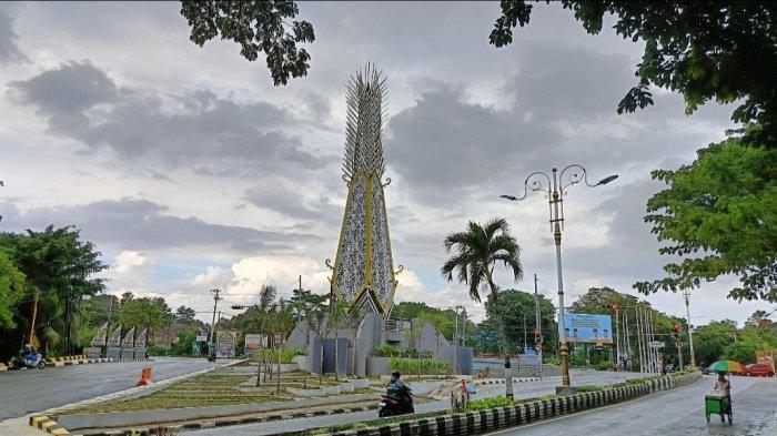 Penampakan Tugu Madinatul Iman, Landmark Baru Balikpapan, Makna dari 3 ...