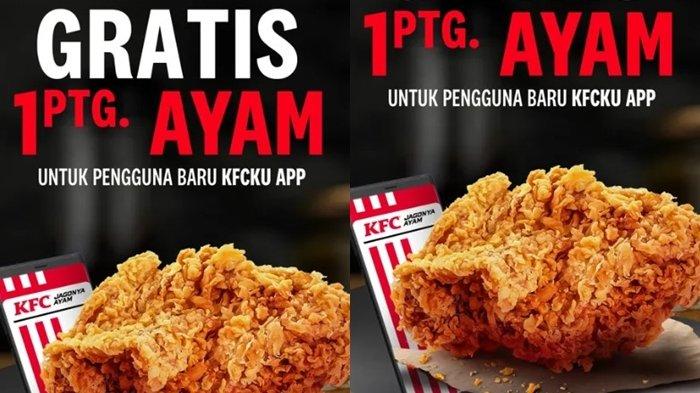 Katalog Promo KFC Hari ini 24 Januari 2024, Khusus Pengguna Baru KFCKU ...