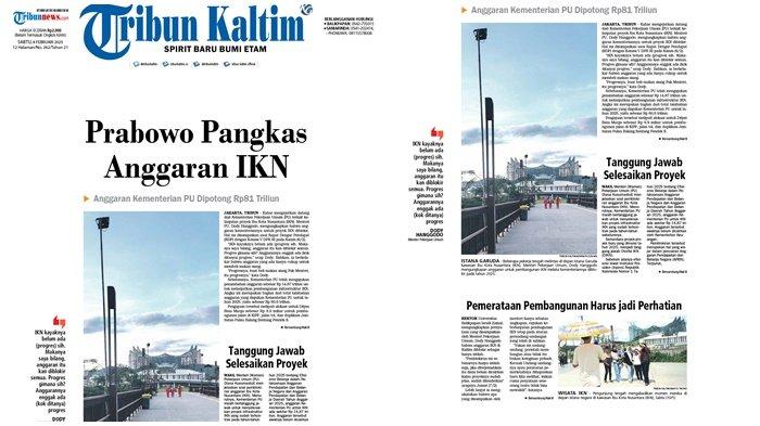 Anggaran IKN di Kaltim Dipangkas dan Diblokir, Pembangunan Prasarana Sekolah dan Puskesmas ...