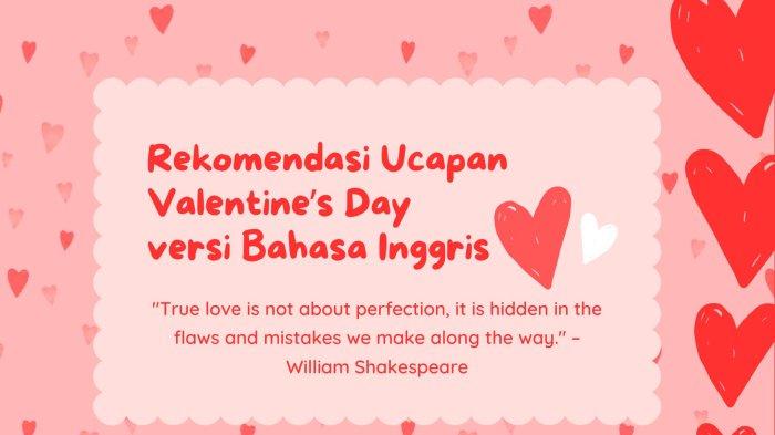 25 Rekomendasi Ucapan Valentine's Day untuk Pasangan versi Bahasa ...