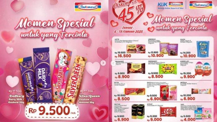 Katalog Promo Indomaret Hari Ini 12 Februari 2025 Spesial Valentine Day Diskon hingga 45 Persen ...