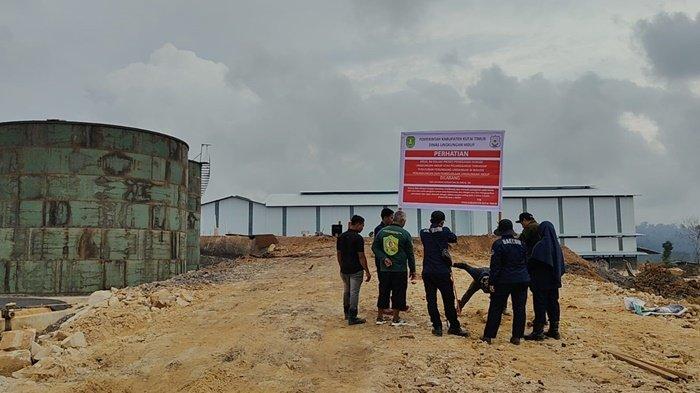 Tak Kantongi Izin, Pabrik Sawit Disegel DLH Kutim - Tribunkaltim.co